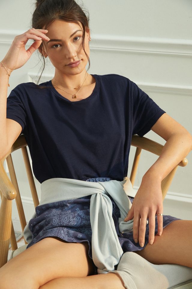 Lucas Open-Back Tee | Anthropologie