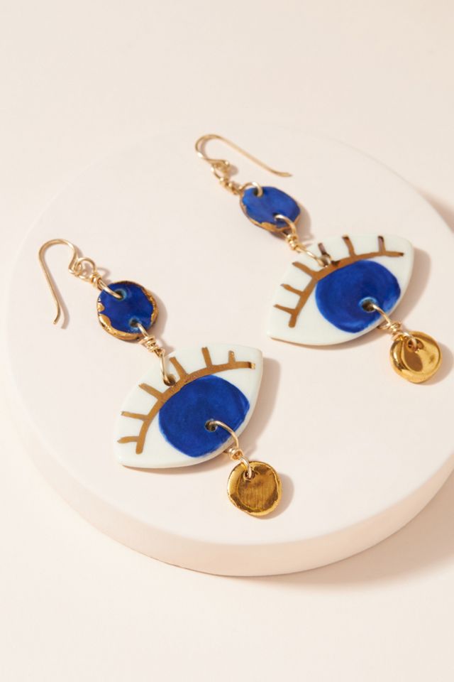 Ippolita Ferrari Dotted Occhi Drop Earrings | Anthropologie