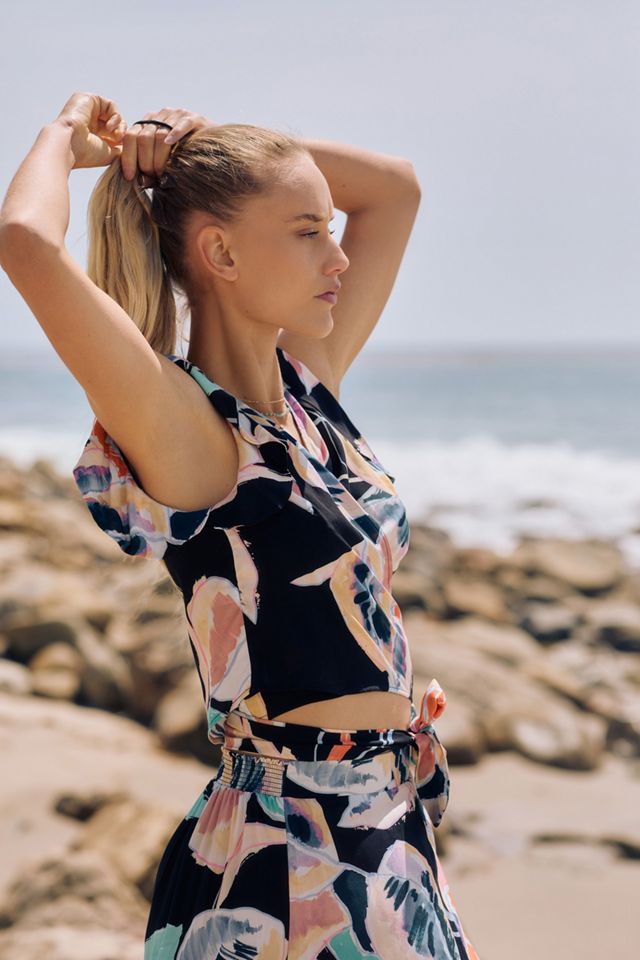 Maaji Summer Wrap Cover-Up Top | Anthropologie