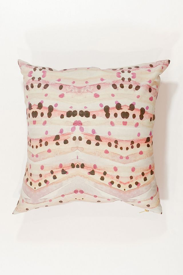 Bunglo Rose Jade Pillow | Anthropologie