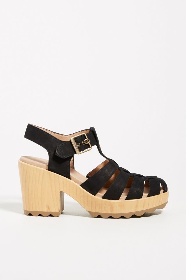 Dr. Scholl's Fisherman Clog Sandals | Anthropologie