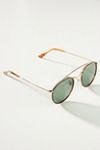 Round Aviator Sunglasses | Anthropologie