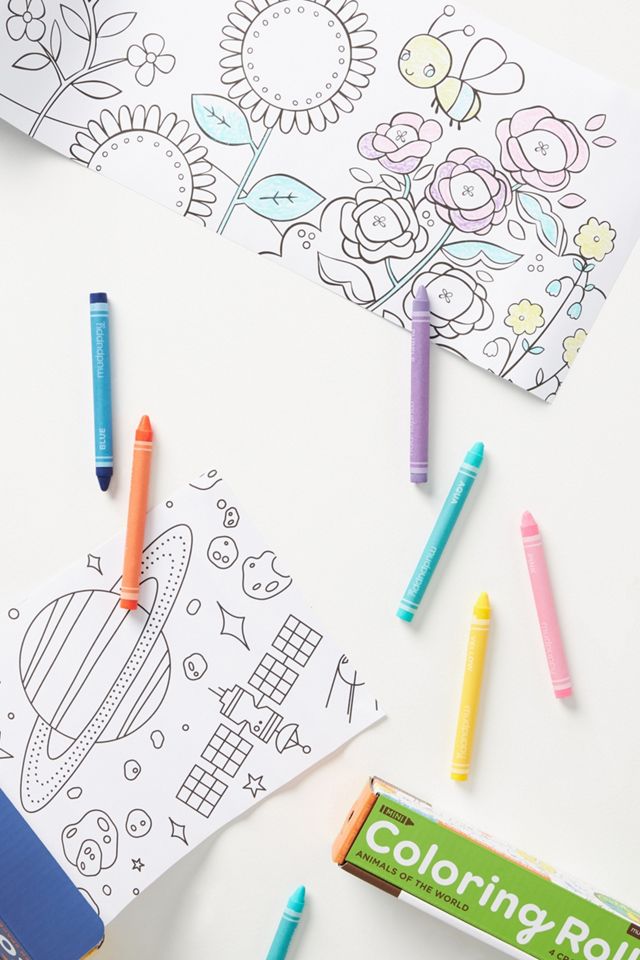 Kids Coloring Rolls, Set of 3 | Anthropologie