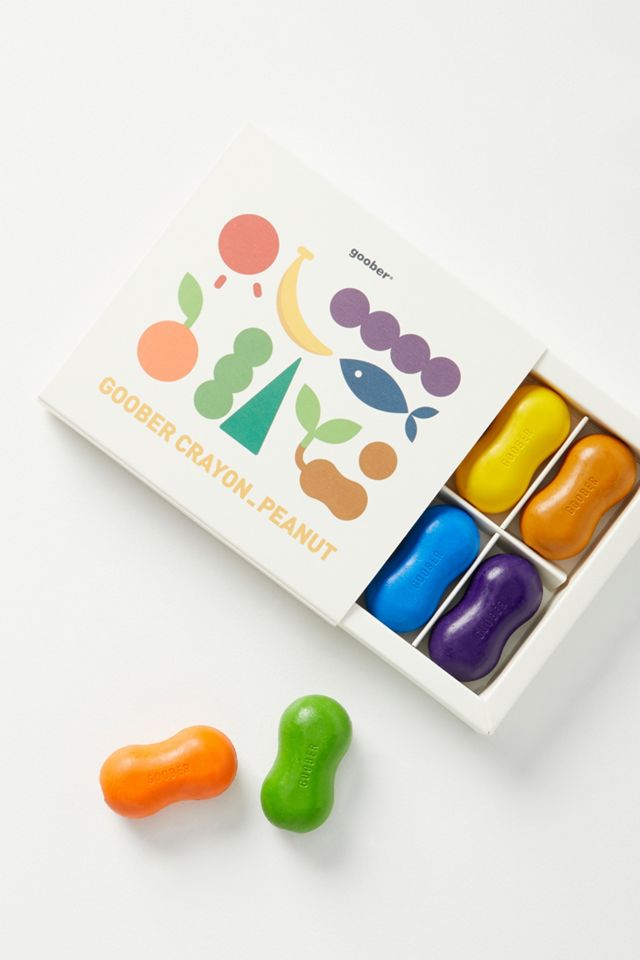 Peanut Crayons, Set of 8 | Anthropologie