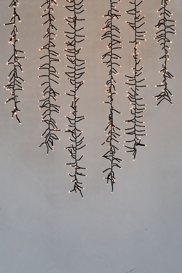 Cascade LED Connectable Light String | Anthropologie