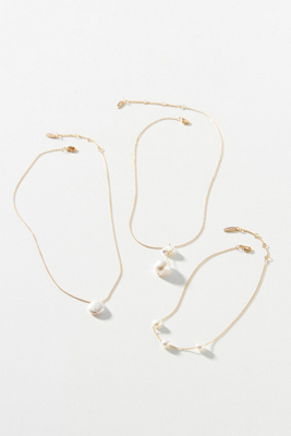 Generational Pearl Necklace Set | Anthropologie