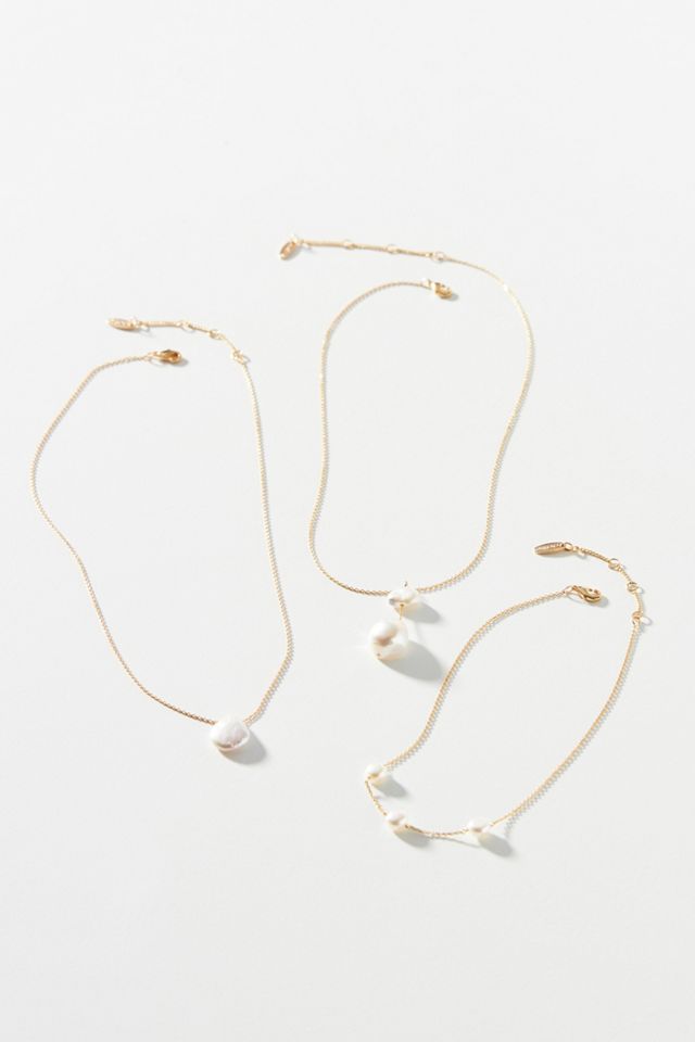 Generational Pearl Necklace Set | Anthropologie