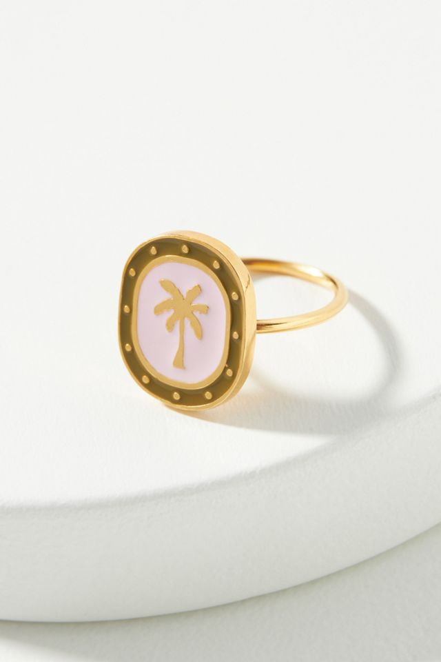 Palm Tree Ring | Anthropologie