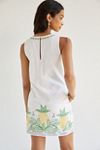 Roller Rabbit Embroidered Cover-Up Mini Dress | Anthropologie
