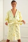 Printfresh Bumblebee Embroidered Robe | Anthropologie