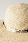 Bead-Trimmed Paper Sun Hat | Anthropologie