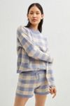Daily Practice by Anthropologie Gingham Knit Lounge Set | Anthropologie