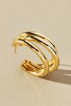 Triple Loop Hoop Earrings | Anthropologie