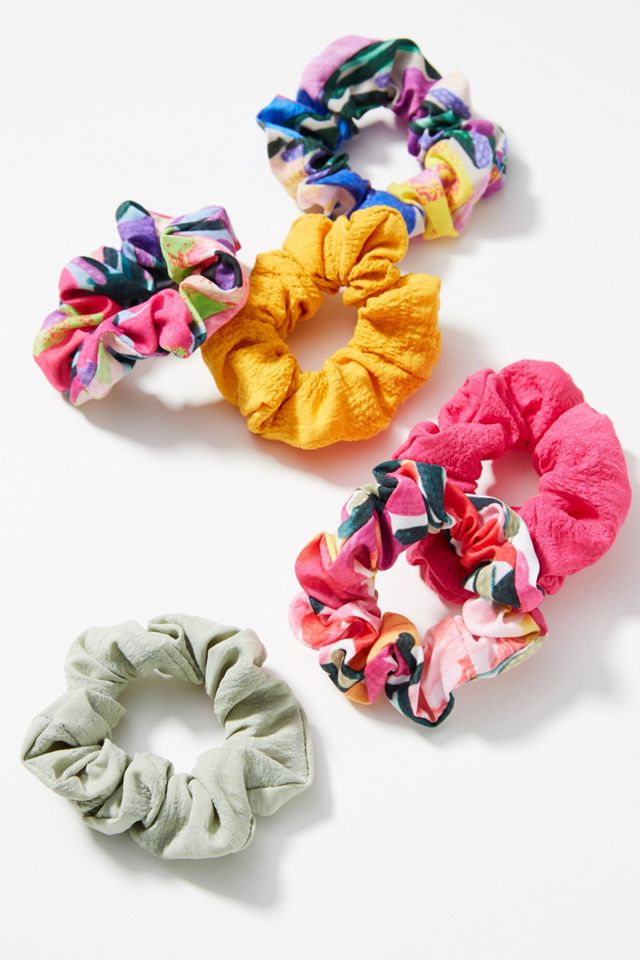 Artful Scrunchie Set | Anthropologie