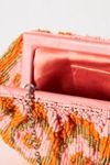 Coral Beaded Clutch | Anthropologie