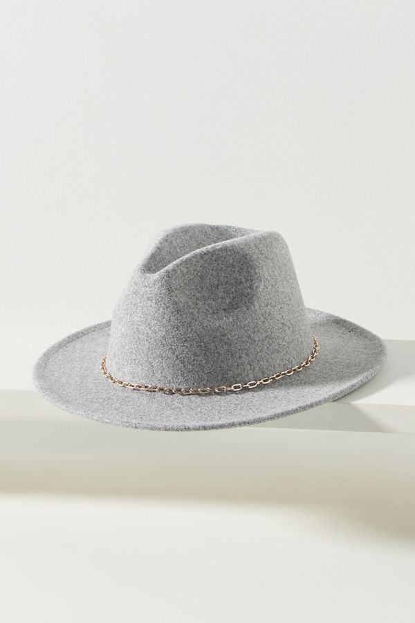 Link Trimmed Fedora | Anthropologie UK