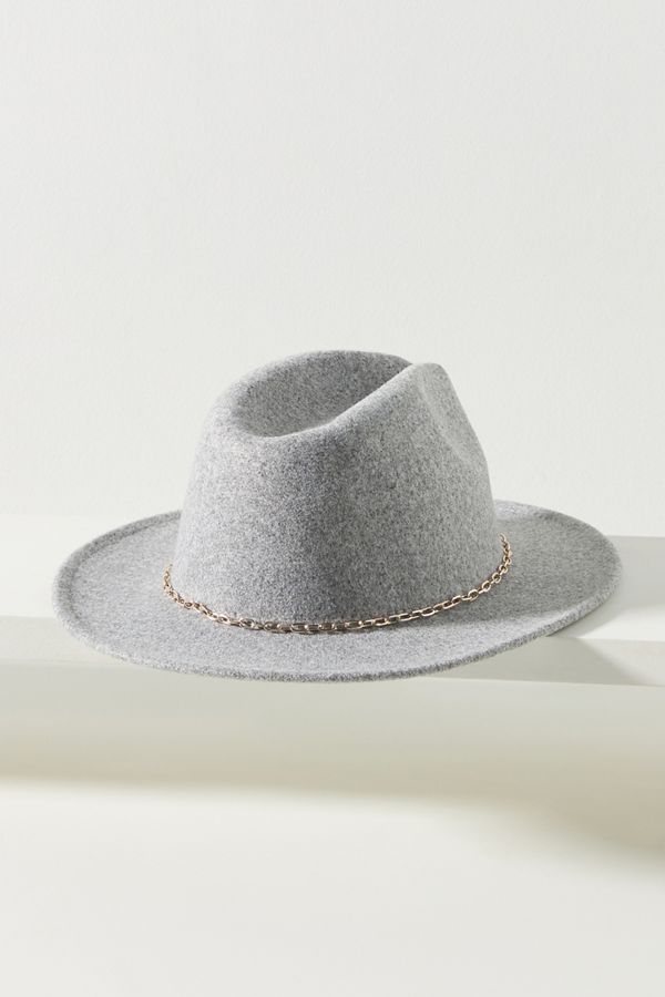 Link Trimmed Fedora | Anthropologie UK