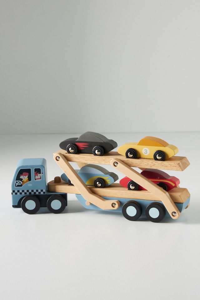 Car Transporter Toy Set | Anthropologie