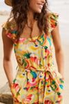 Farm Rio Tropical Romper | Anthropologie