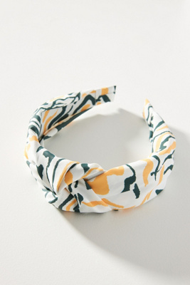Squiggle Knotted Headband | Anthropologie