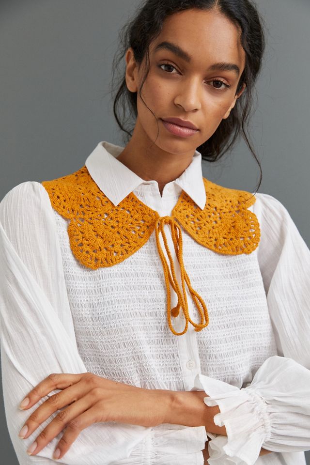 Crocheted Collar | Anthropologie