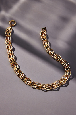 Oversized Chain Link Necklace | Anthropologie