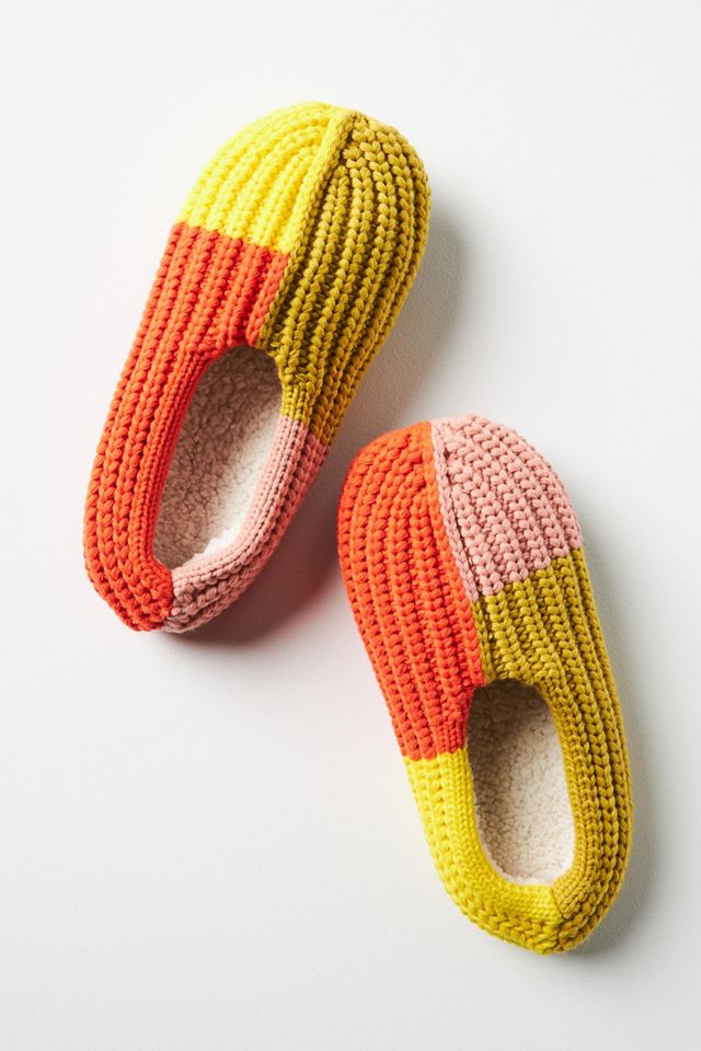 Verloop Colorblocked Slippers | Anthropologie