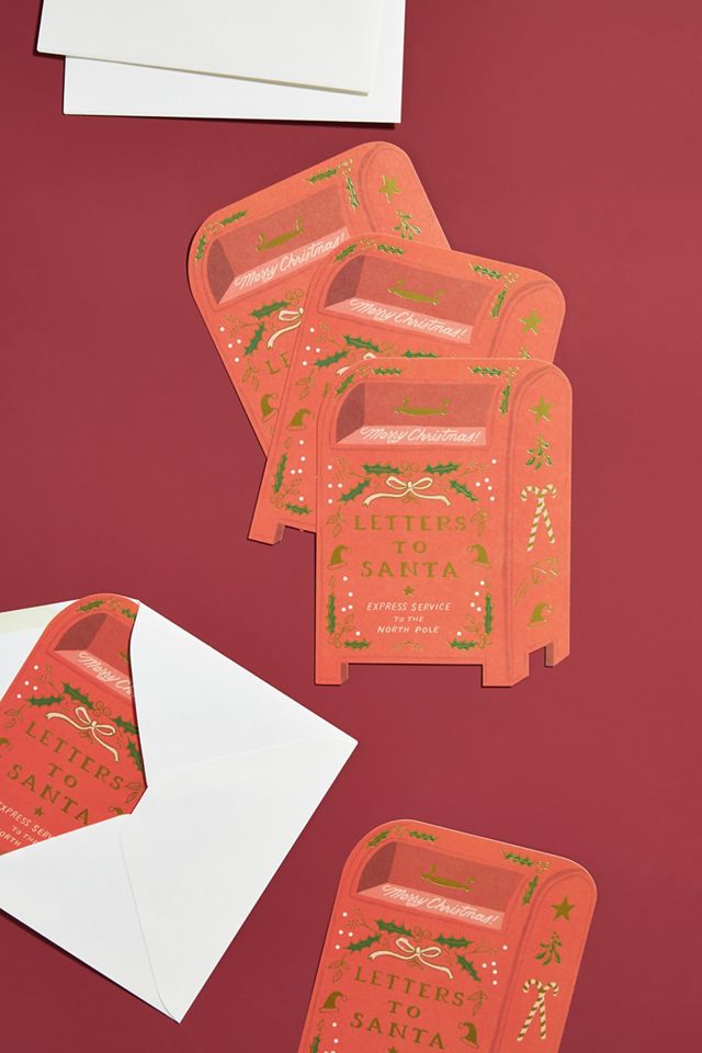 Rifle Paper Co. Letters to Santa Cards, Set of 8 | Anthropologie
