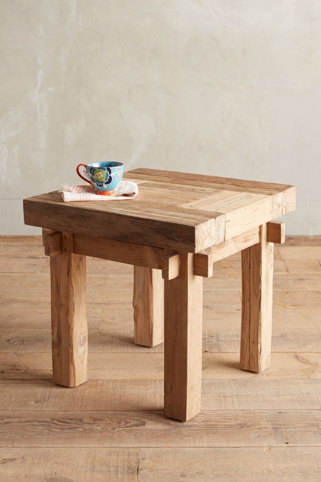 Wide Plank Side Table | Anthropologie