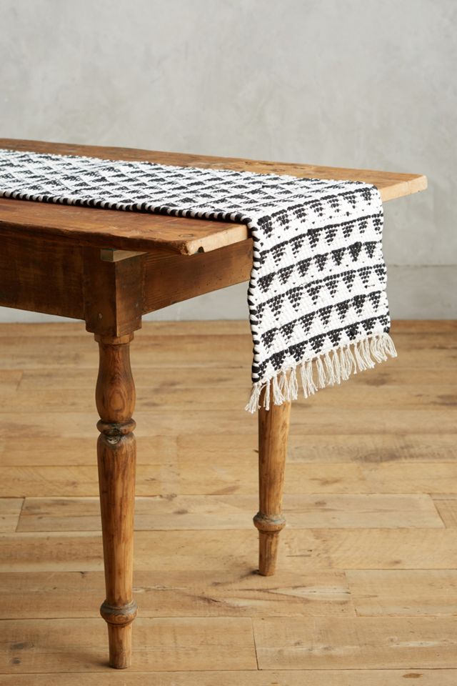 Woven Pyramid Runner | Anthropologie