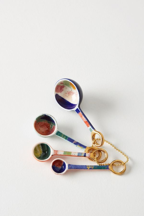 Painter's Palette Measuring Spoons, Set of 4 | Anthropologie