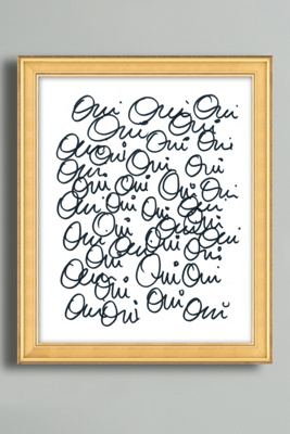 Oui Wall Art | Anthropologie UK