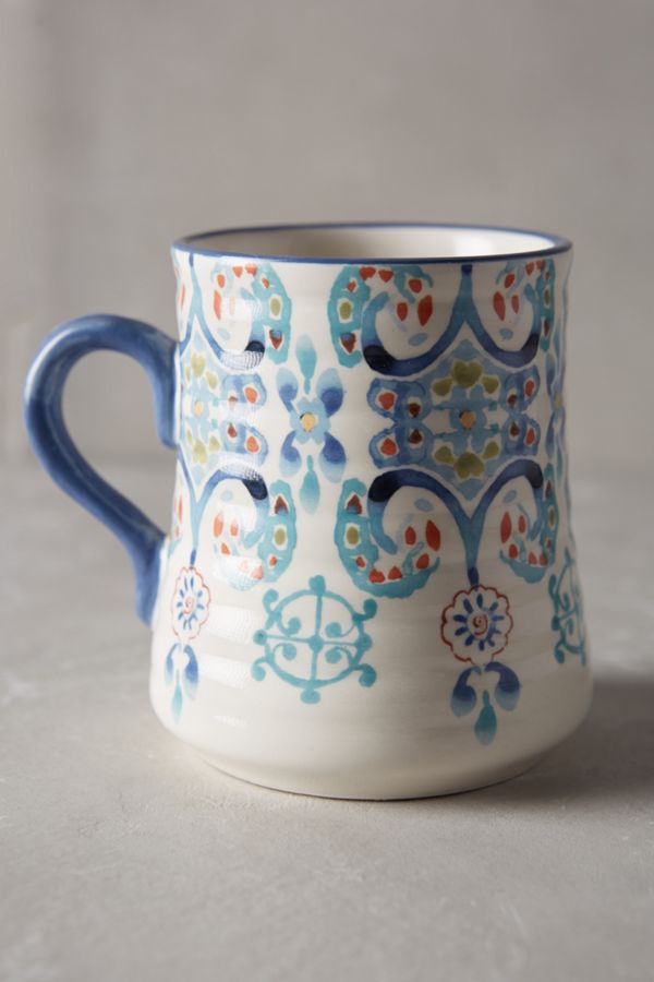 Swirled Symmetry Mug | Anthropologie