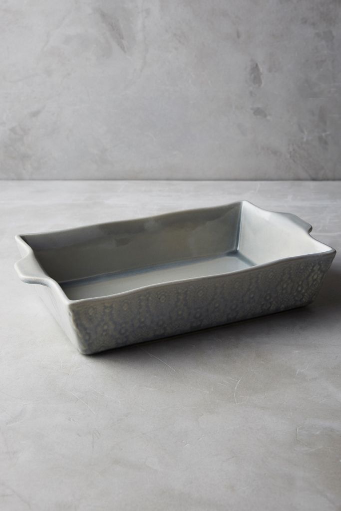 Ceramic Lacework Rectangular Baking Dish | Anthropologie