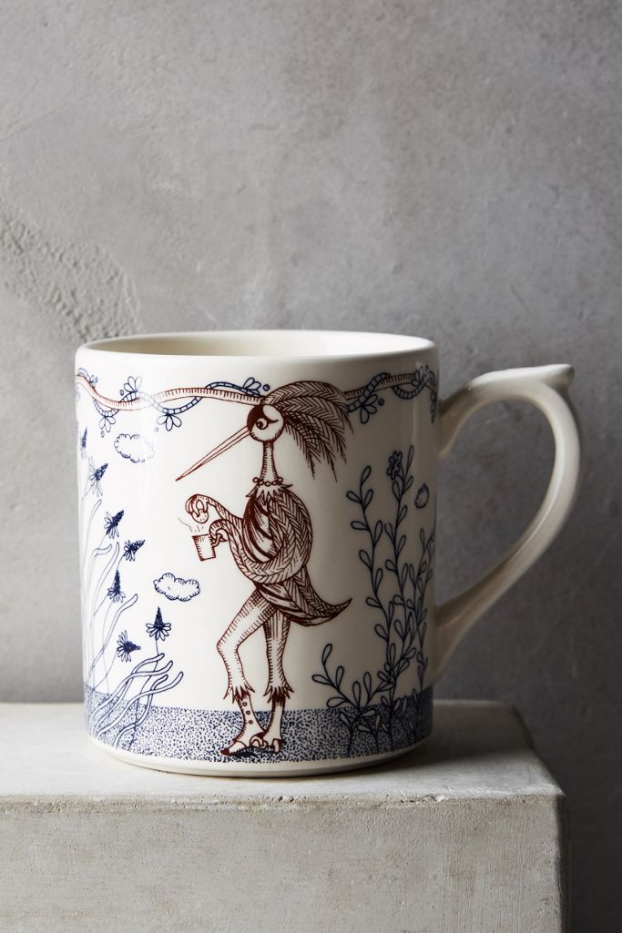 Gien Les Fables Mug | Anthropologie