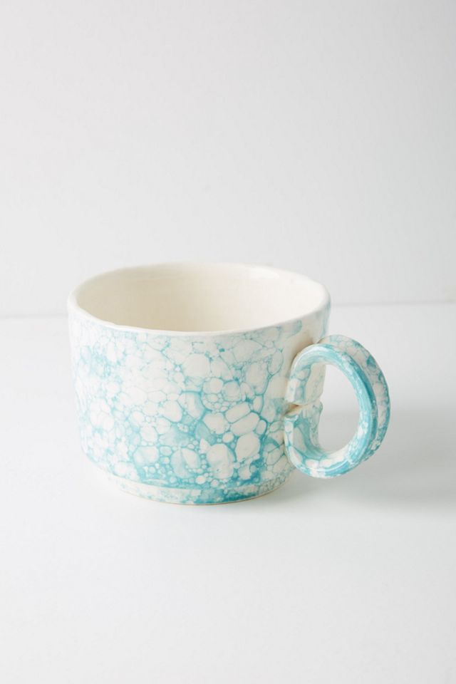 Marbled Glenna Mug | Anthropologie