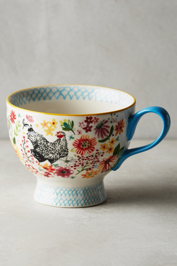 Wing & Petal Mug | Anthropologie UK