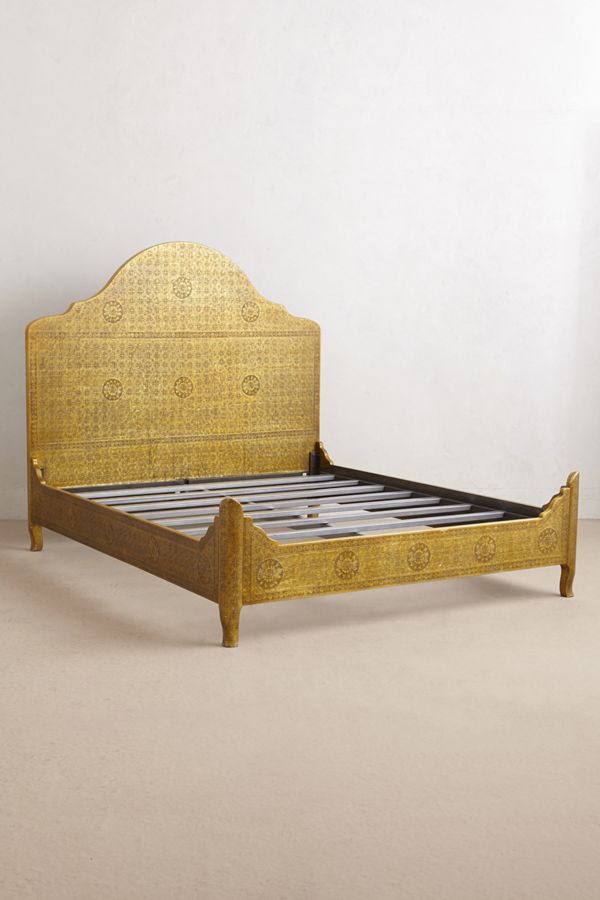Hand-Embossed Bed | Anthropologie