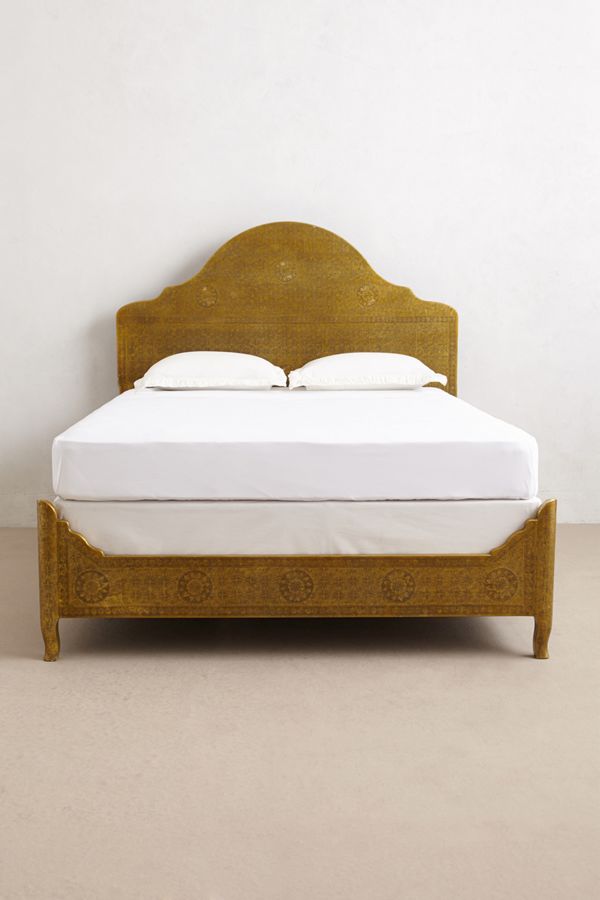 Hand-Embossed Bed | Anthropologie