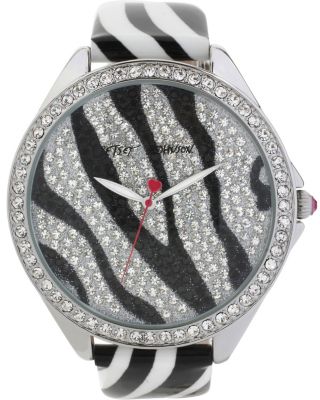 Bjs Black And White Zebra Watch Black-white | Ideo