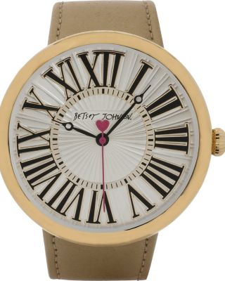 Fashion Show Round Gold Watch Gold | Feedbeat