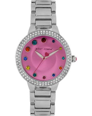 Rainbow Dot Dial Watch Silver | Feedbeat