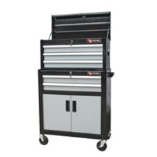 Black & Silver Tool Chest Combo, 26-in | Canadian Tire