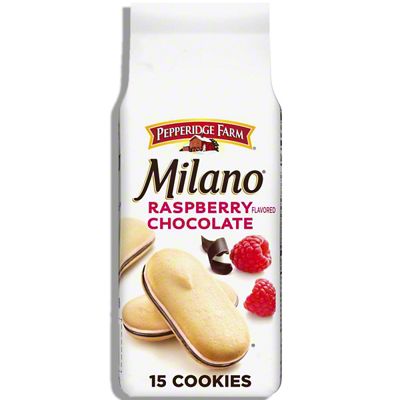 Pepperidge Farm Milano Raspberry Flavored Chocolate Cookies, 7 oz ...