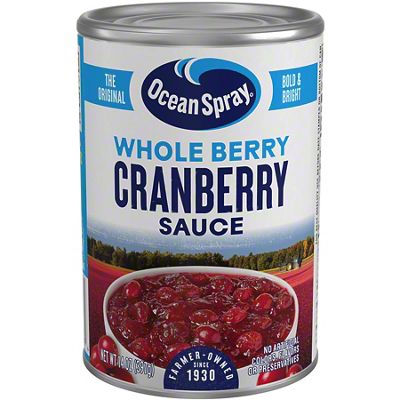 Ocean Spray Whole Cranberry Sauce, 14 oz | Central Market - Really Into ...