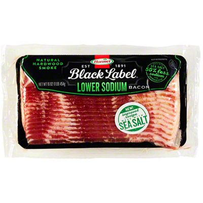 Hormel Black Label Low-Salt Bacon, 16 oz | Central Market - Really Into ...