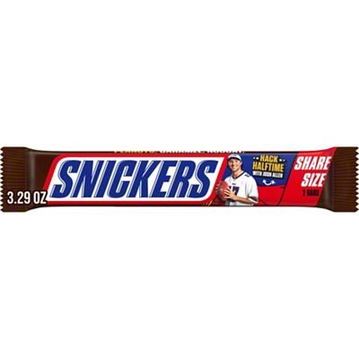 Snickers Milk Chocolate Candy Bar - Share Size, 3.29 oz | Joe V's Smart ...