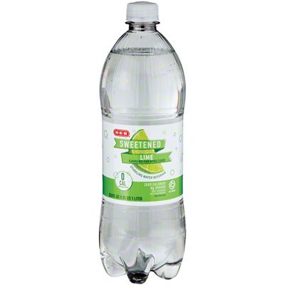 H-E-B Sweetened Lime Sparkling Water Beverage, 1 L | Joe V's Smart Shop | Low Prices & Quality ...