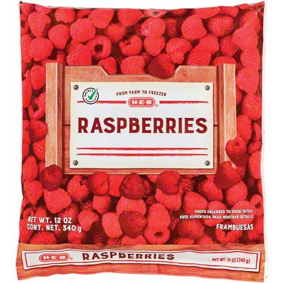 H-E-B Frozen Raspberries, 12 oz | Joe V's Smart Shop | Low Prices ...