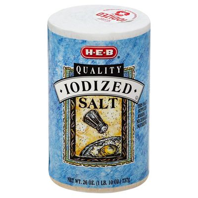 H-E-B Iodized Salt, 26 oz | Central Market - Really Into Food
